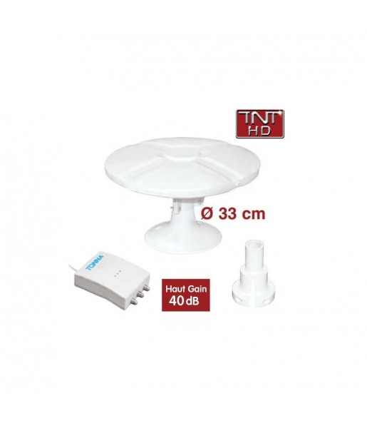TONNA Antenne TNT HD Omnidirectionnelle – X