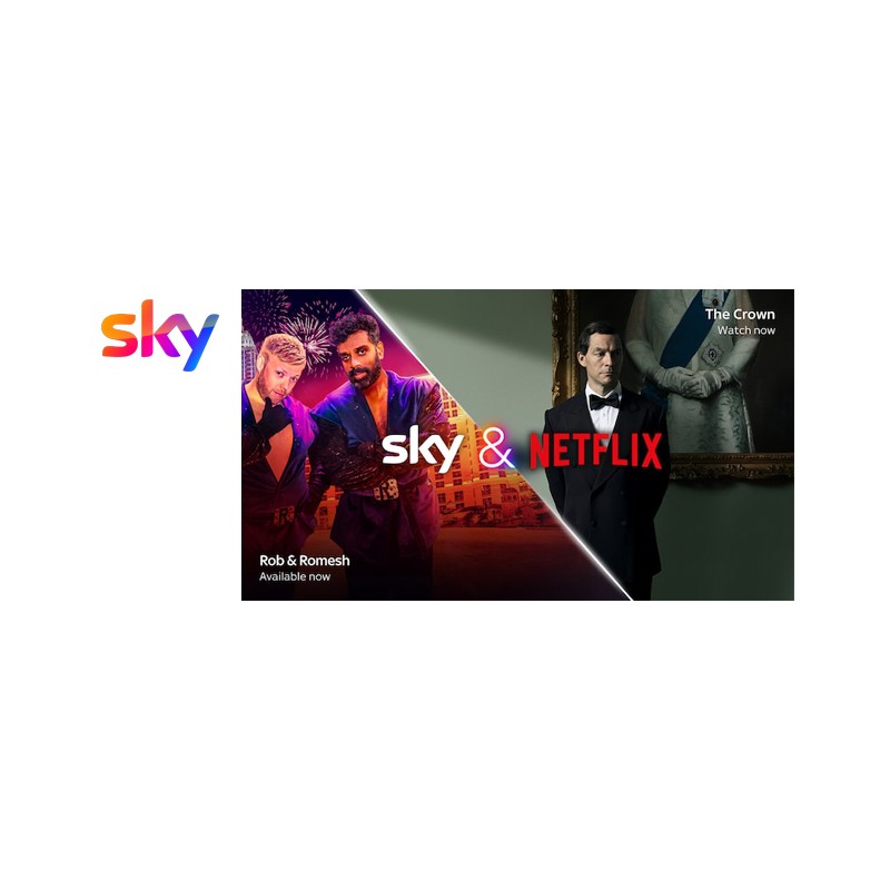 Skystream avec routeur et abonnement 1 an "Entertainment & Netflix" + VPN