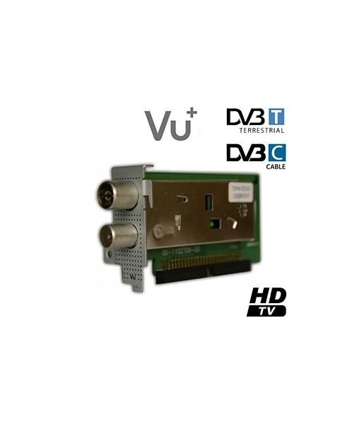 Tuner Hybrid DVB-C/T pour VU+ UNO / ULTIMO / DUO2